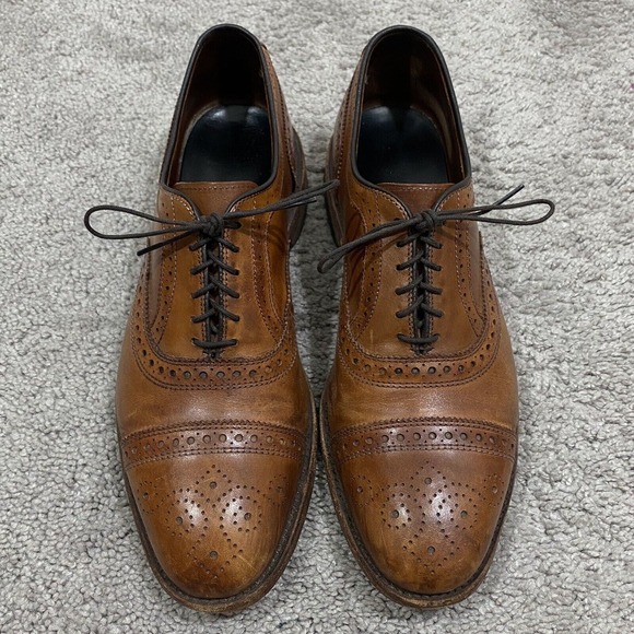Allen Edmonds | Shoes | Allen Edmonds Strand Captoe Brogue Oxfords 9 D ...